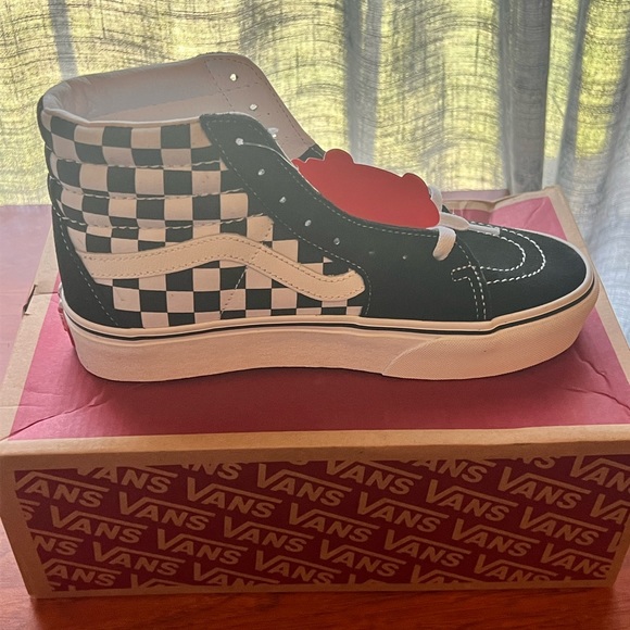 Vans | Shoes | Copy Vans Checkered Platform High Tops Womens 8 | Poshmark